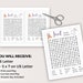 Lent Word Search Game, Printable Lenten Activity, Lent Party Game ...