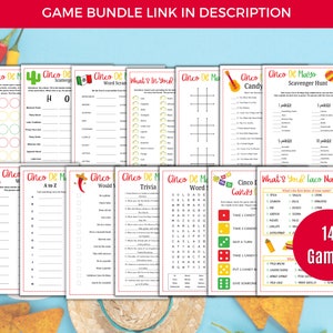 Cinco De Mayo Tic Tac Toe Game, Printable Cinco De Mayo Activity, Cinco ...