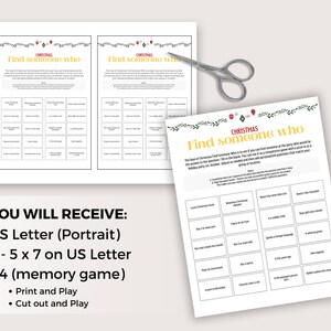 Christmas Party Game Bundle, Printable Holiday Party Games, Group Game ...
