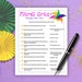 Mardi Gras Riddle Me This Game, Fat Tuesday Party Game, Printable Mardi ...
