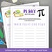 Pi Day Word List Game, Printable Pi Day Word List Activity, Pi Day ...