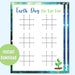 Earth Day Tic Tac Toe Game, Printable Earth Day Tic Tac Toe Game for ...
