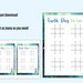Earth Day Tic Tac Toe Game, Printable Earth Day Tic Tac Toe Game for ...