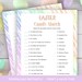 Easter Candy Match Game, Printable Easter Candy Match Activity, Easter ...