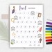 Lent Countdown Calendar, Printable Lenten Coloring Calendar, Ash ...