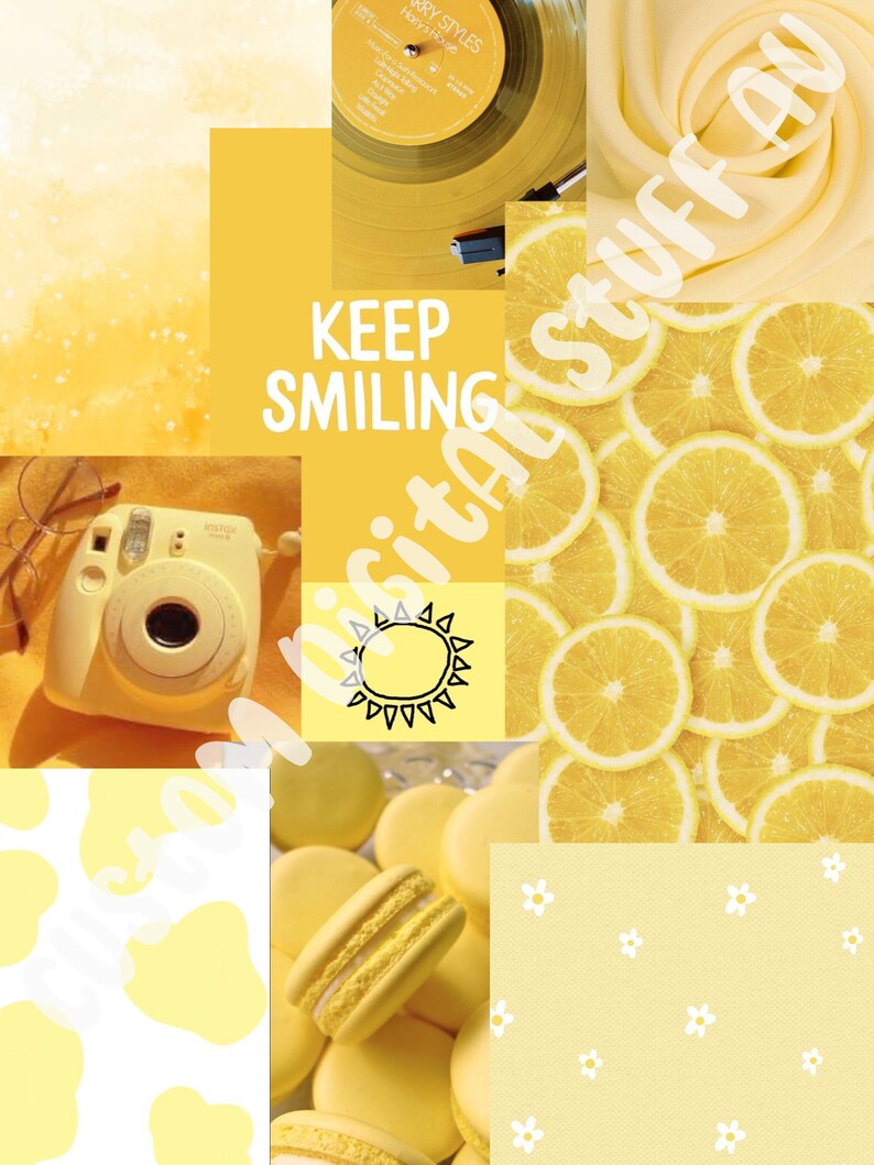 Pastel Collage Wallpapers - Etsy