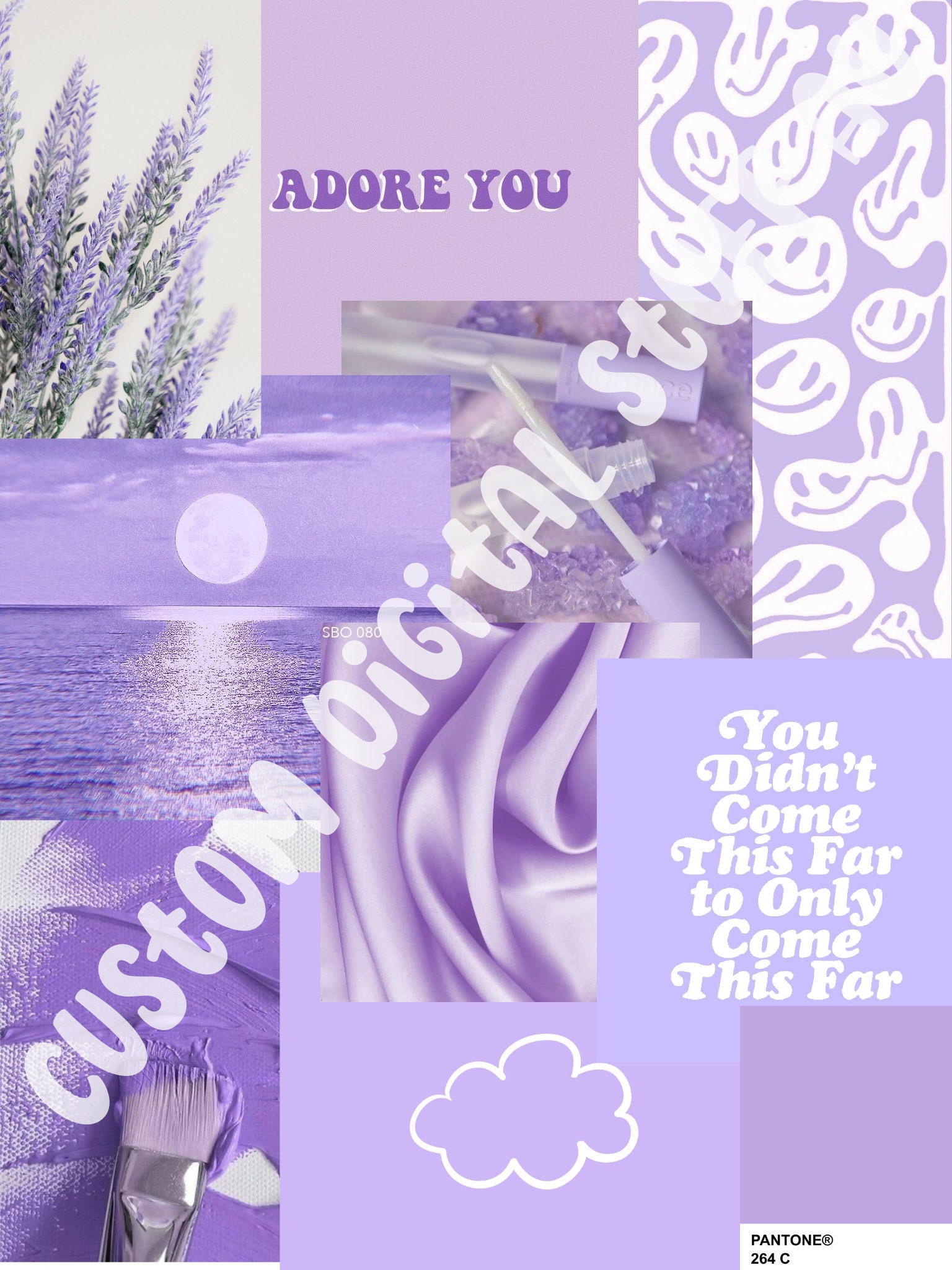 Pastel Collage Wallpapers - Etsy