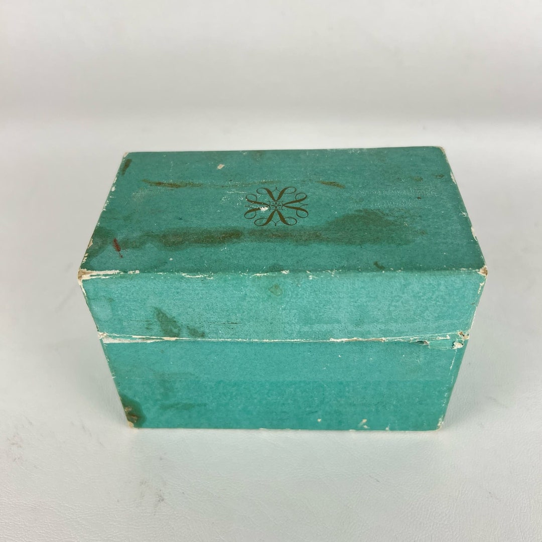 1950s Department Store Guest Record Box and Cards 3 X 5 - Etsy