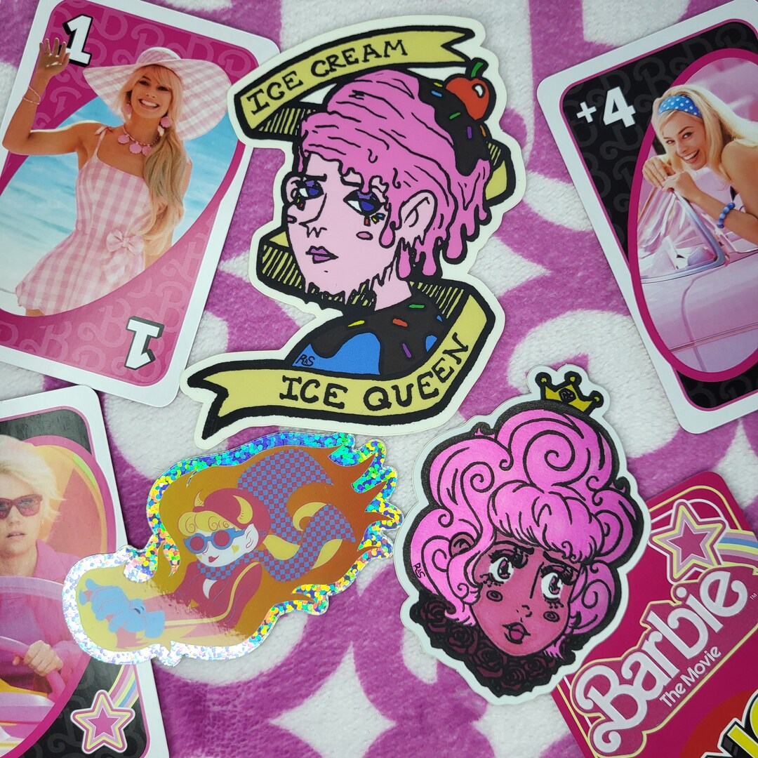 Pretty in Pink Sticker Pack Gift - Etsy