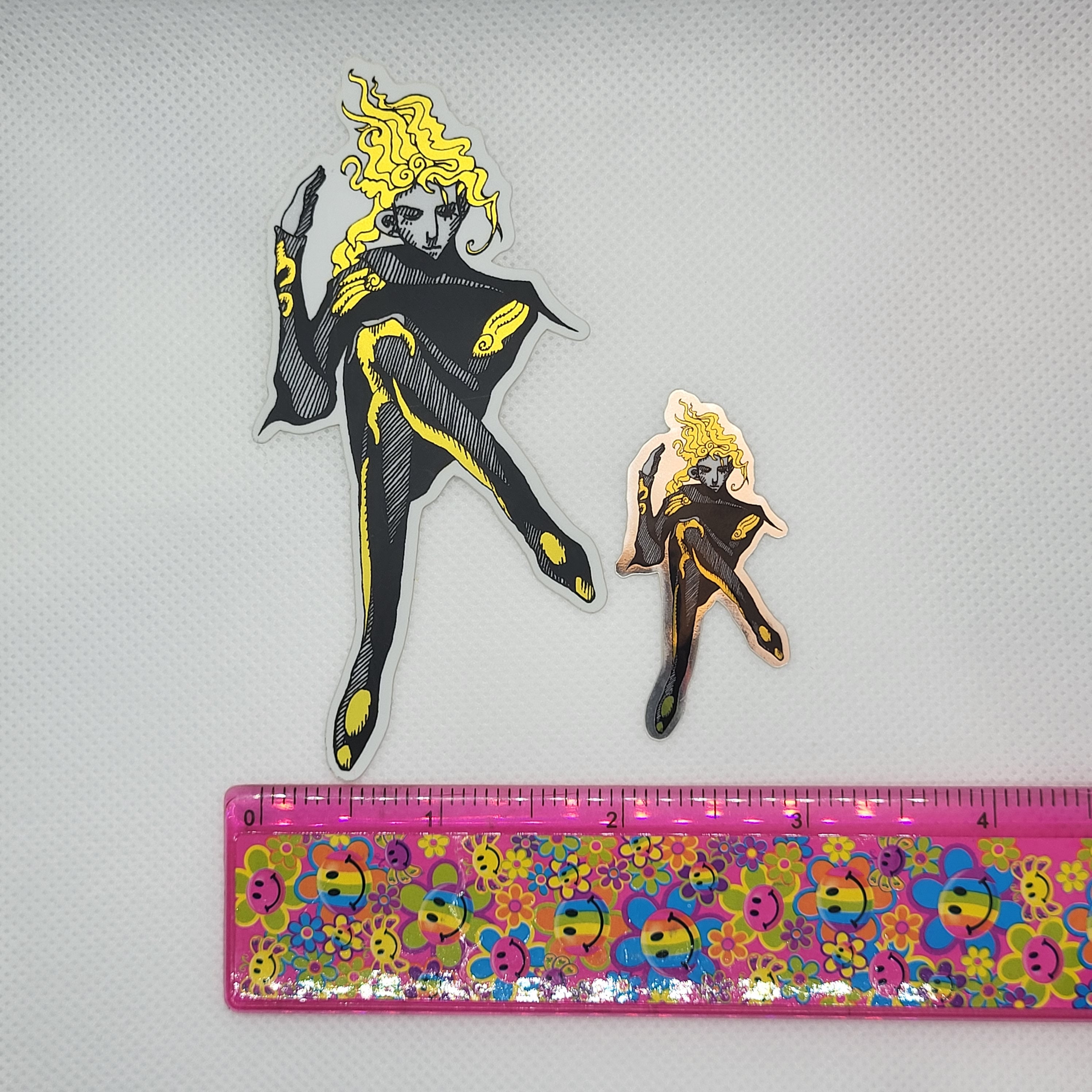 Bizarre Anime Sticker Pack - Golden Wind Stickers, Killer Queen Sticker ...