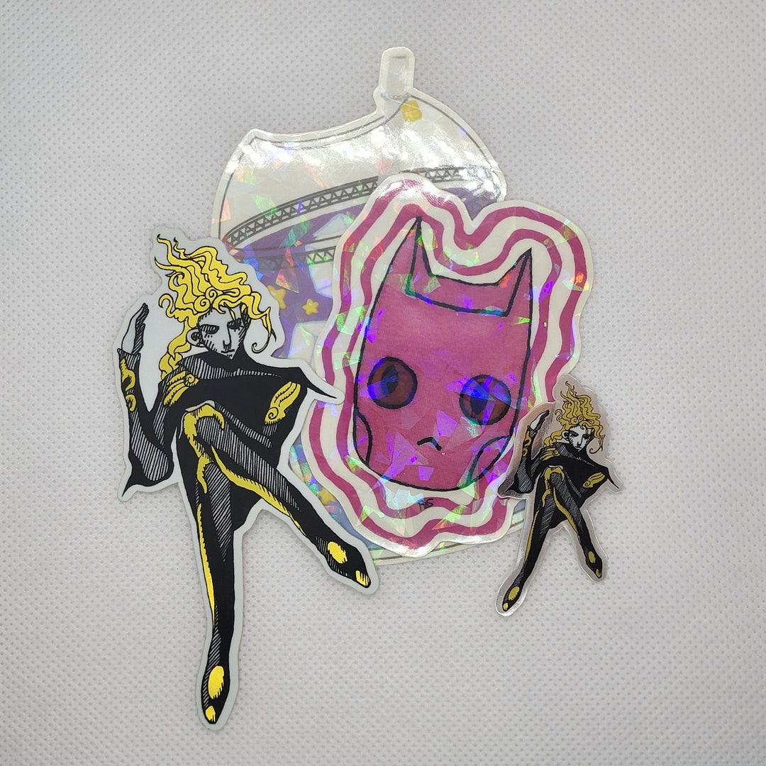 Bizarre Anime Sticker Pack - Golden Wind Stickers, Killer Queen Sticker ...