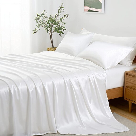 White Silk Sheets