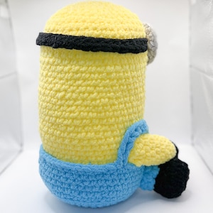 Crochet Patterns Bundle Minion Bob, Stuart & Kevin- Cuddle Size Plush ...