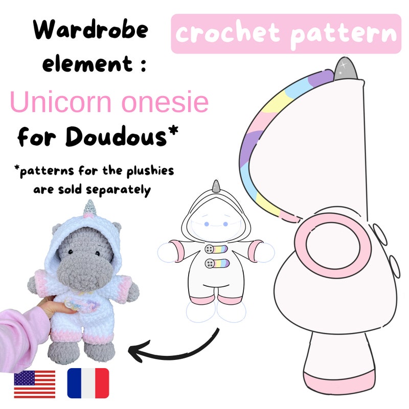 Unicorn onesie - Etsy.de