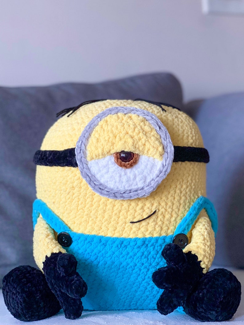 STUART Minion Crochet Pattern Pdf Giant Plush AMIGURUMI / - Etsy