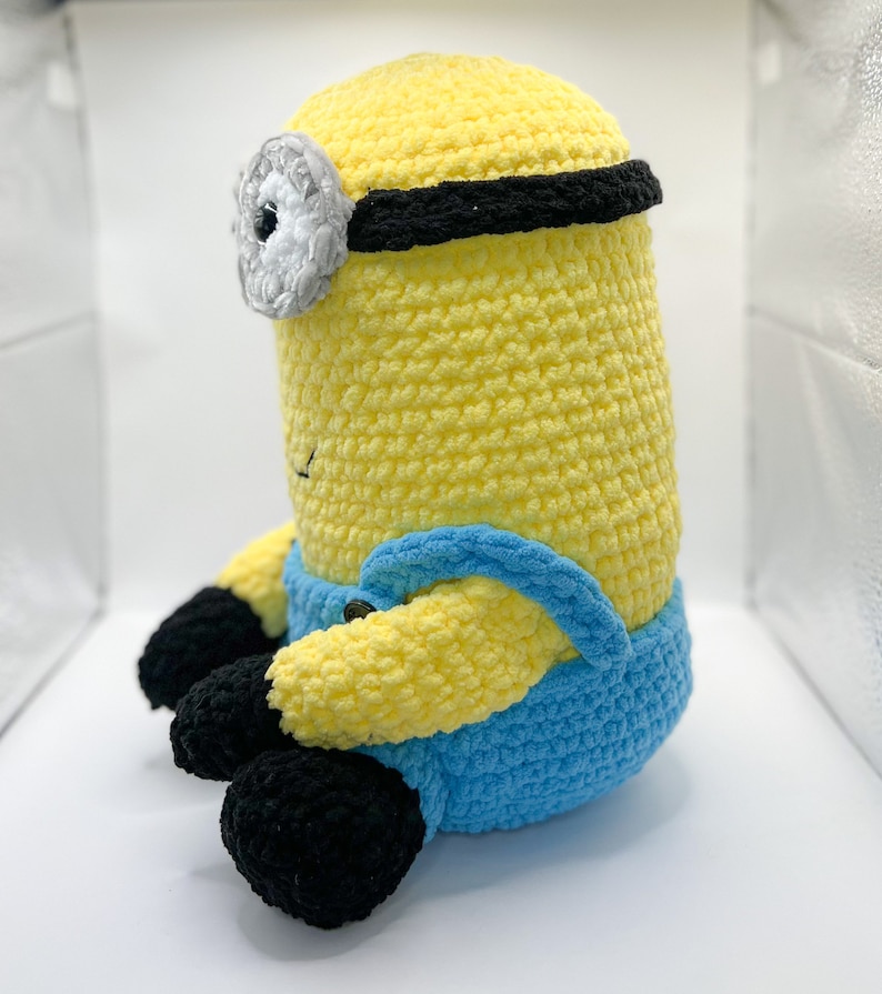 Kevin Cuddle Size Minion Crochet Pattern Pdf plush - Etsy