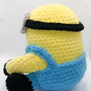 Crochet Patterns Bundle Minion Bob, Stuart & Kevin- Cuddle Size Plush ...