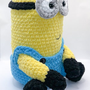 Kevin - Cuddle Size - Minion Crochet Pattern Pdf -plush - AMIGURUMI ...