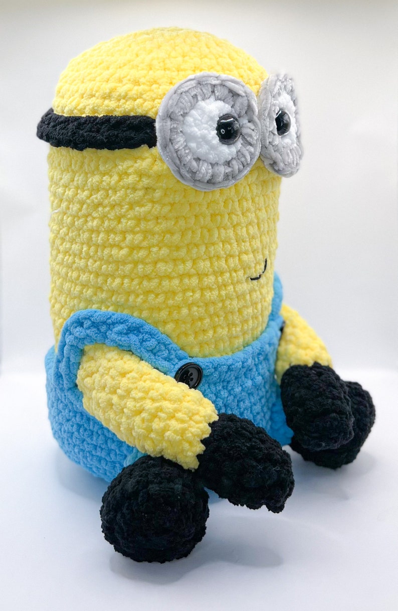 Kevin - Cuddle Size - Minion Crochet Pattern Pdf -plush - AMIGURUMI ...