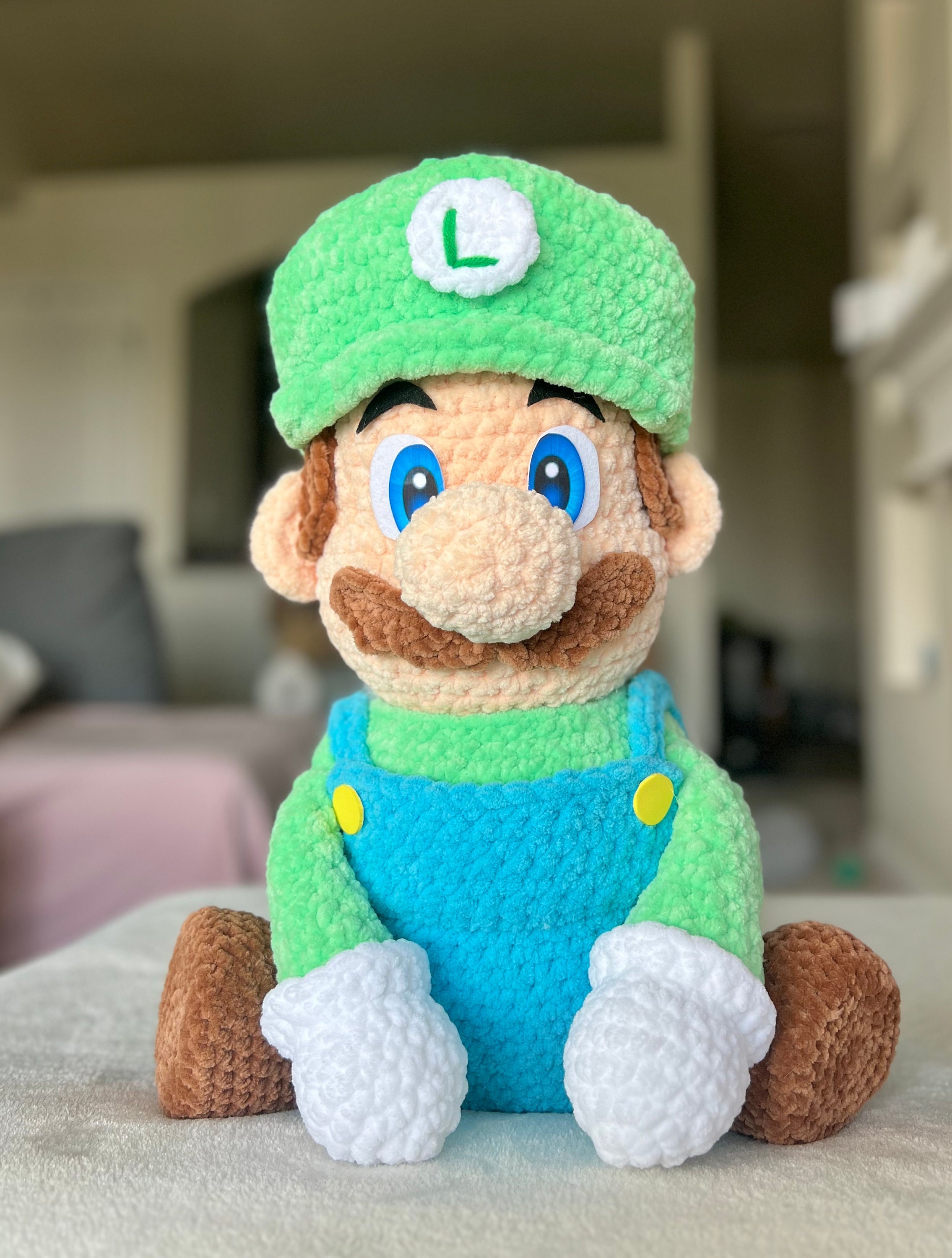 Luigi Crochet Pattern PDF - Plush - Amigurumi- Tutoriel - US Terms ...