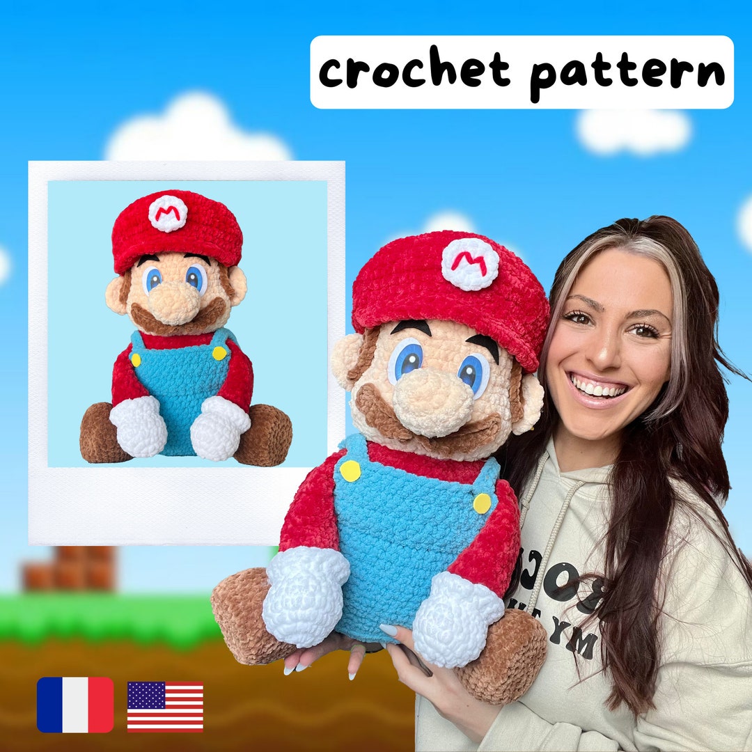 Super Mario Crochet Pattern PDF Plush Amigurumi Tutoriel US Terms / FR ...