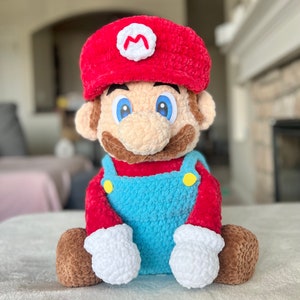 Super Mario Crochet Pattern PDF - Plush - Amigurumi- Tutoriel - US ...