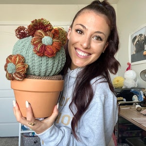 Cactus Crochet DIY Trendy- Pattern Pdf - Giant Cactus - AMIGURUMI / FR ...