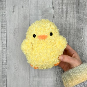 Easter Chubby Chick Crochet Pattern PDF - Plush - Amigurumi Tutoriel US ...