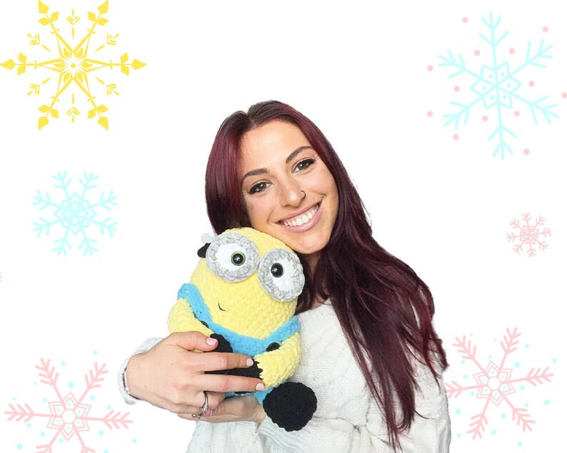 Cuddle Size BOB the Minion SPARKLY Blue Overall - Etsy