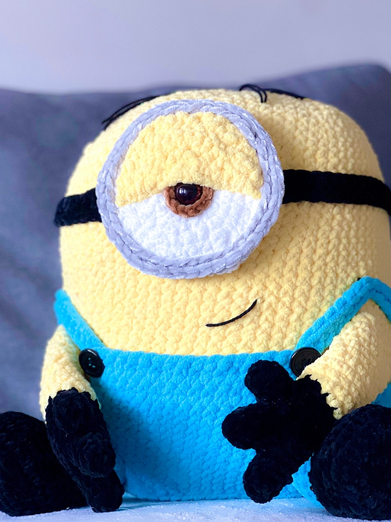 STUART Minion Crochet Pattern Pdf Giant Plush AMIGURUMI / - Etsy