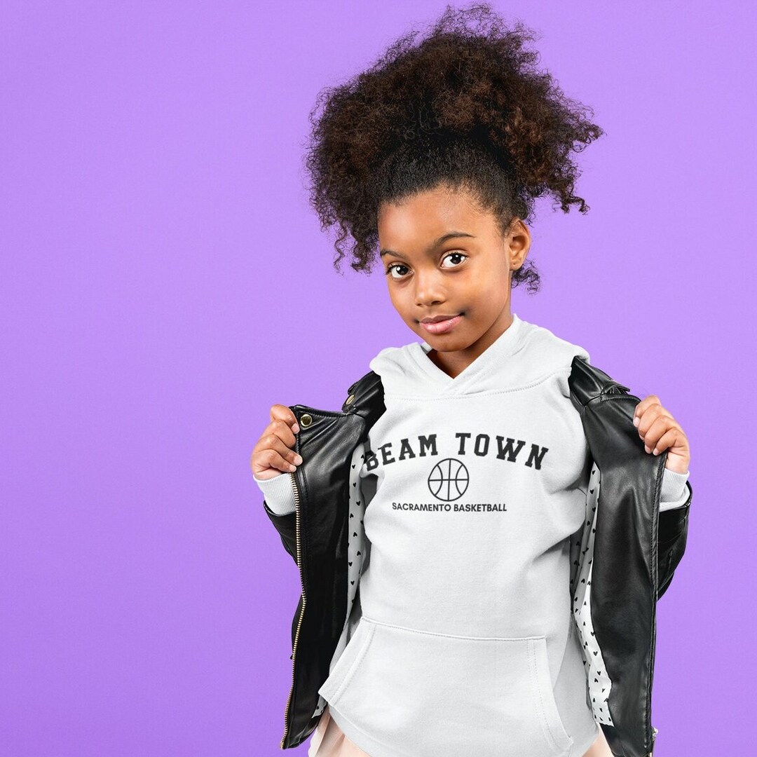 OG Beam Town Youth Hoodie, Light the Beam, Sacramento Basketball, Kings ...