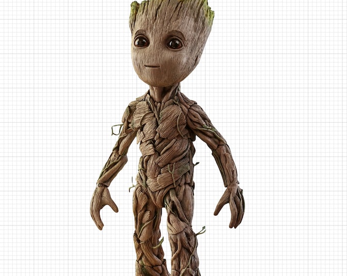 Groot - PNG - Digital Download - Etsy