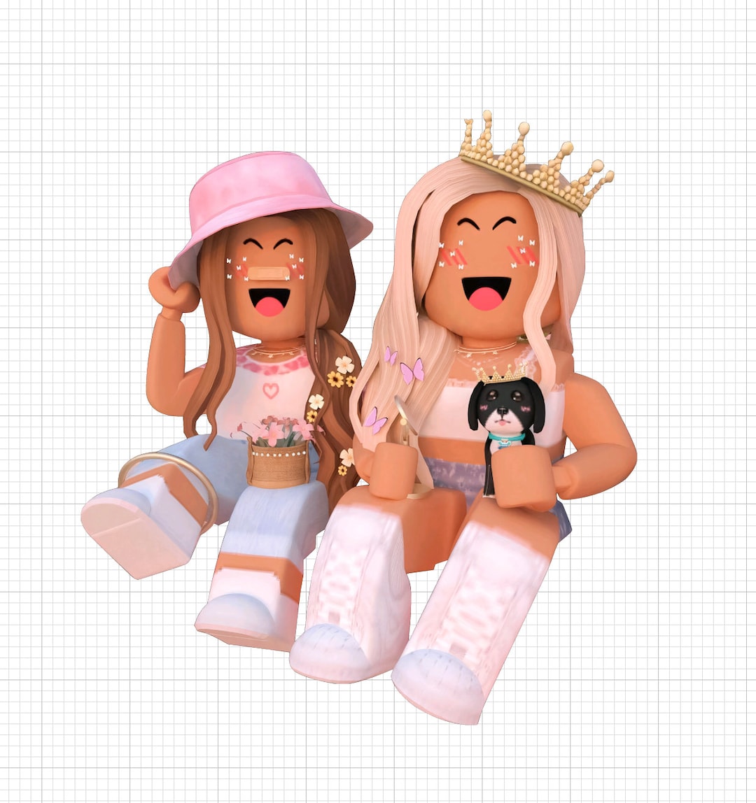 Roblox Girls PNG Digital Download - Etsy Australia
