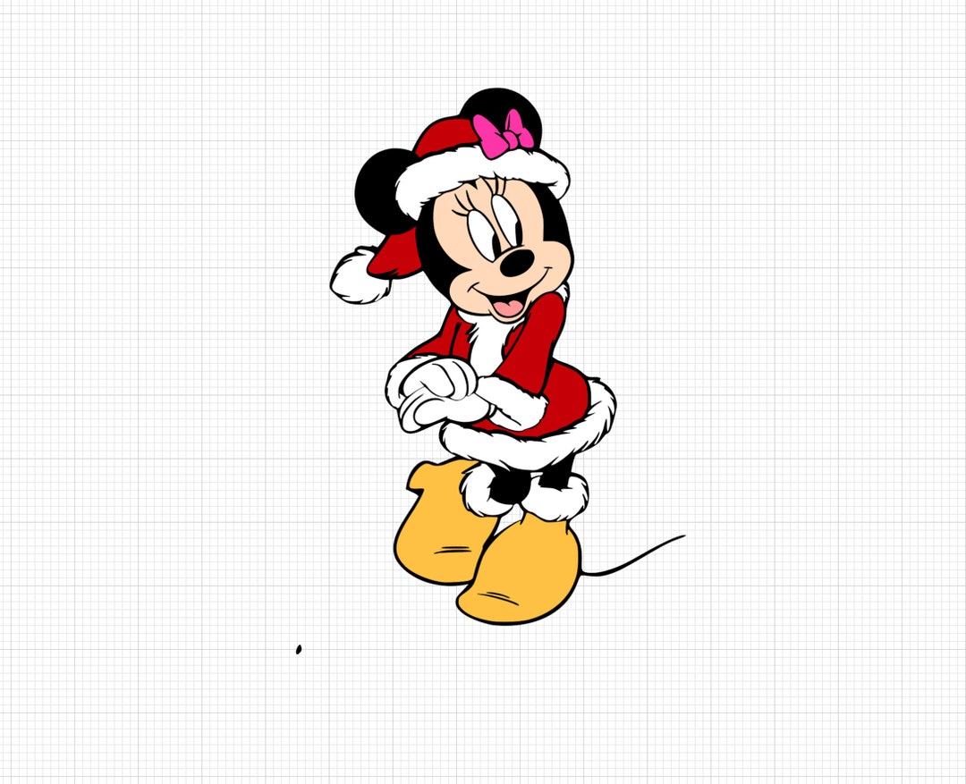 Minnie Christmas SVG - Digital Download - Etsy
