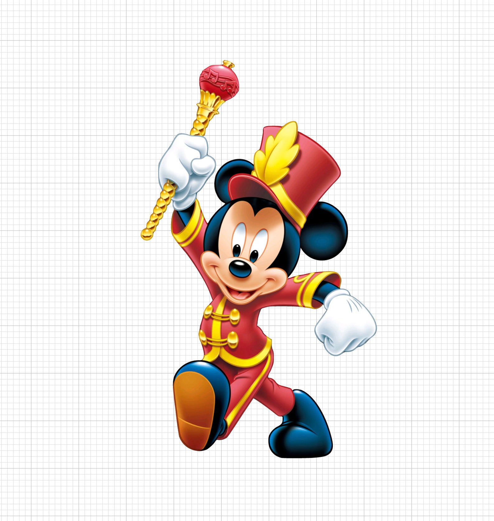 Mickey Marching Band - PNG - Digital Download - Etsy