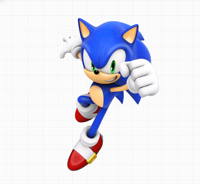 Sonic PNG Instant Digital Download - Etsy Canada