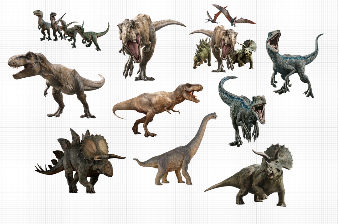 Jurassic Park, Jurassic World, Dinosaur PNG Bundle - Etsy