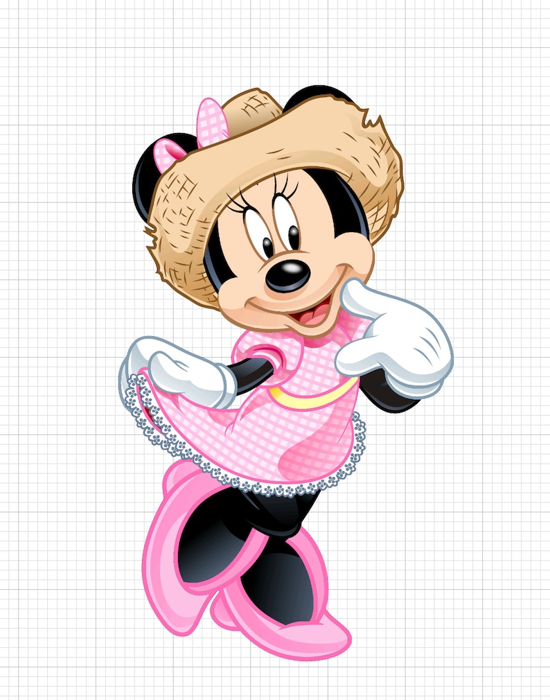 Minnie Mouse Farm PNG - Digital Download - Etsy