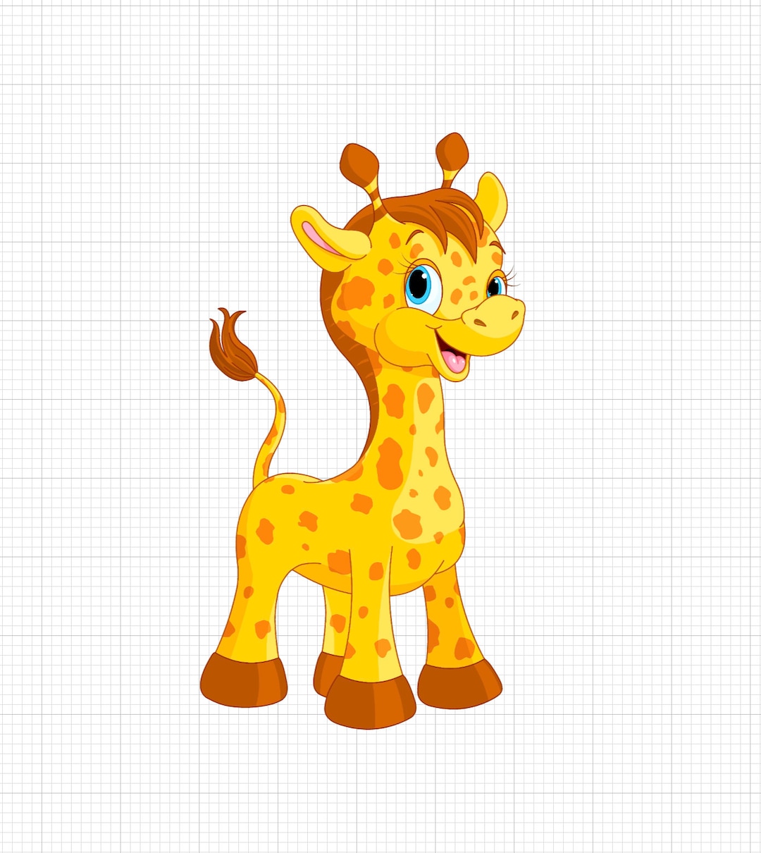 Cute Giraffe PNG - Digital Download - Etsy