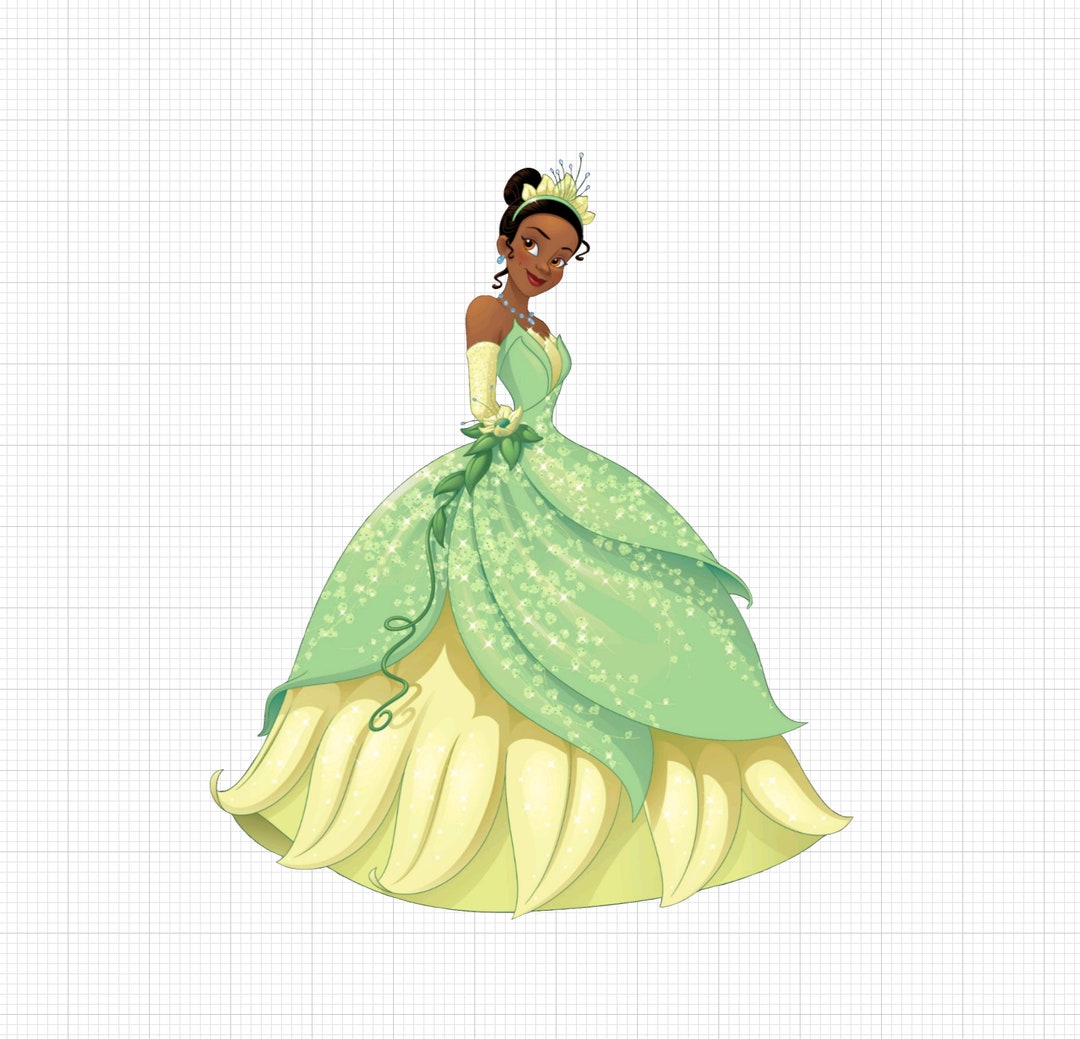 Princess Tiana PNG - Digital Download - Etsy