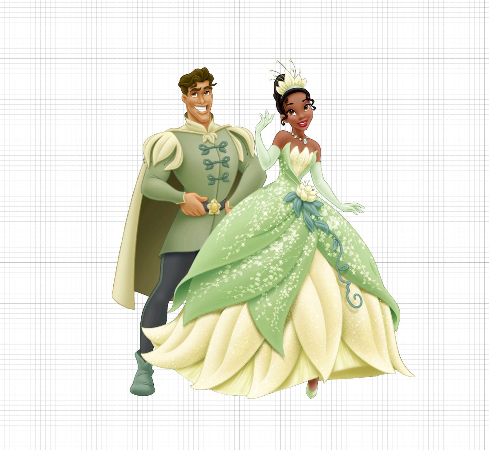 Princess Tiana - PNG - Instant Digital Download - Etsy