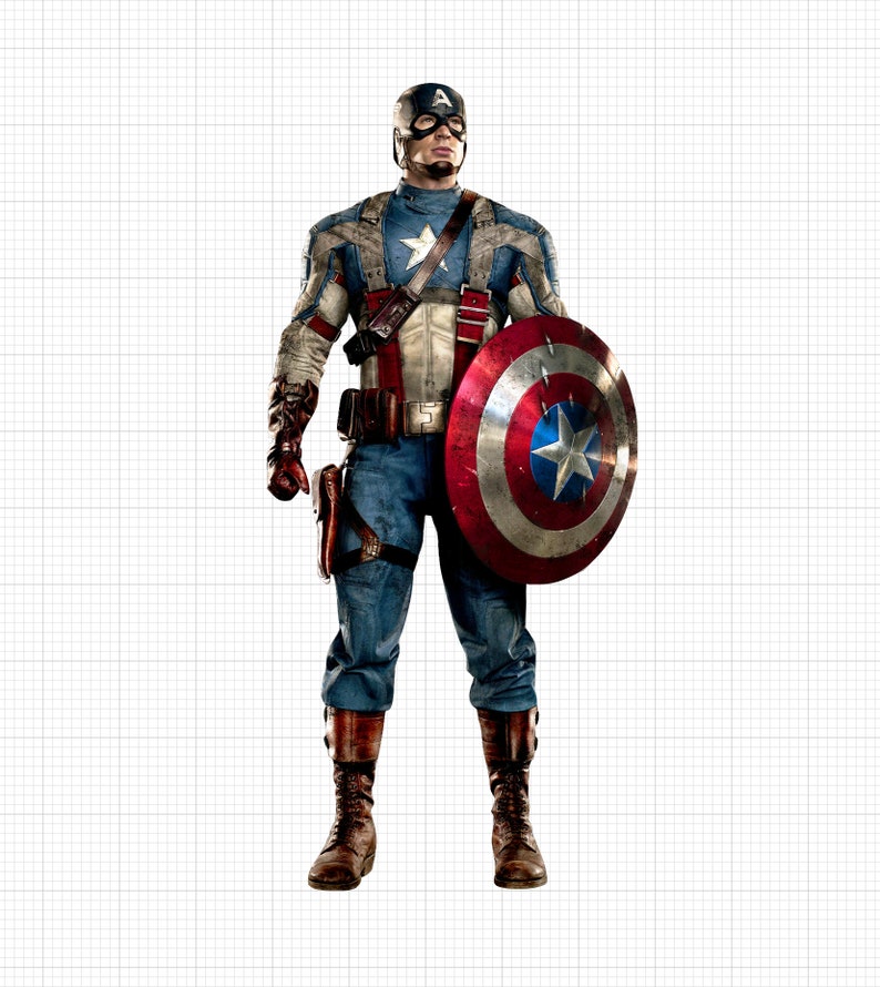 Captain America PNG Digital Download - Etsy