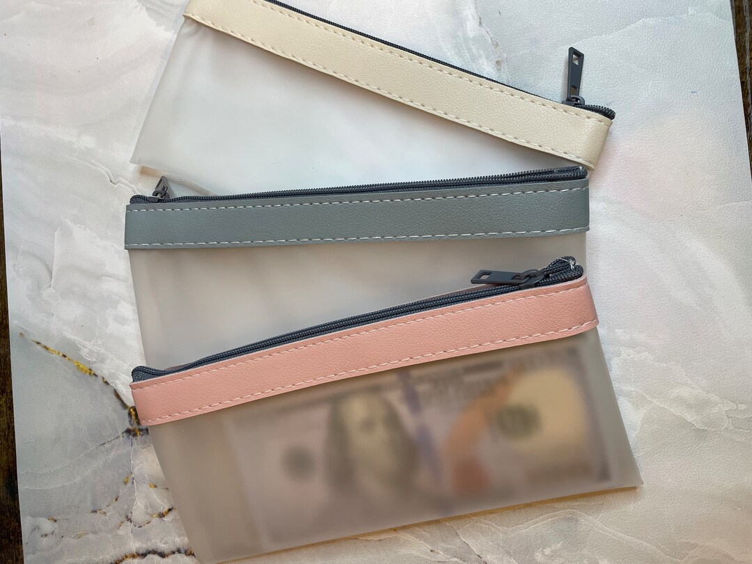 Personalized Zip Pouches Bank Bag Money Bag Bank Teller - Etsy