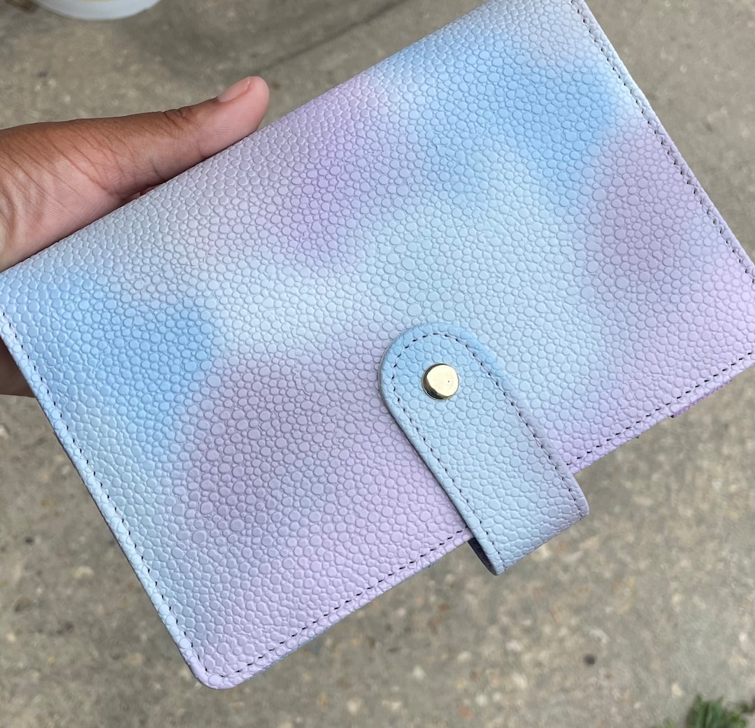 A6 Pebble Budget Binder W/ Custom Cash Envelopes Money Binder Cash ...