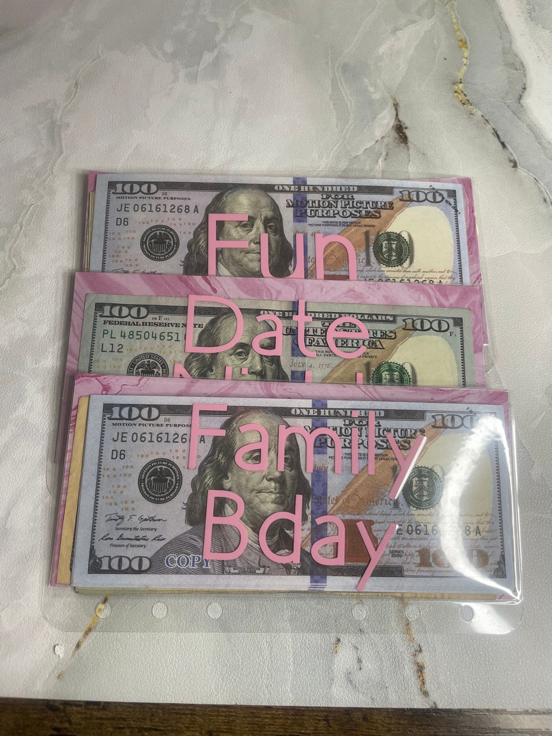 Custom Cash Envelopes | Money Binder | Cash Envelope System | Zipper ...