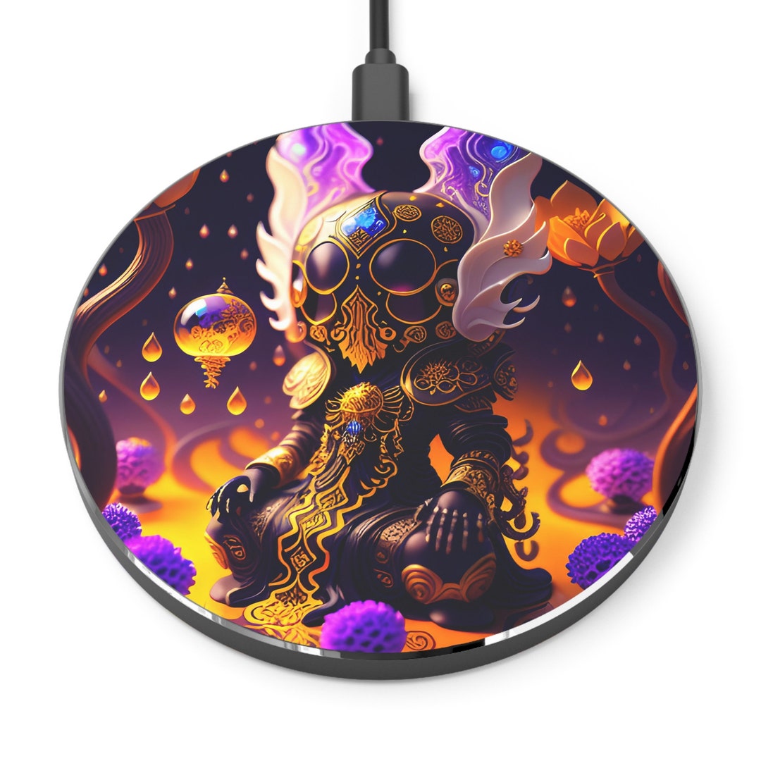 Yogi Goblin in Lotus Splendor Wireless Charger, 10W iPhone Android ...