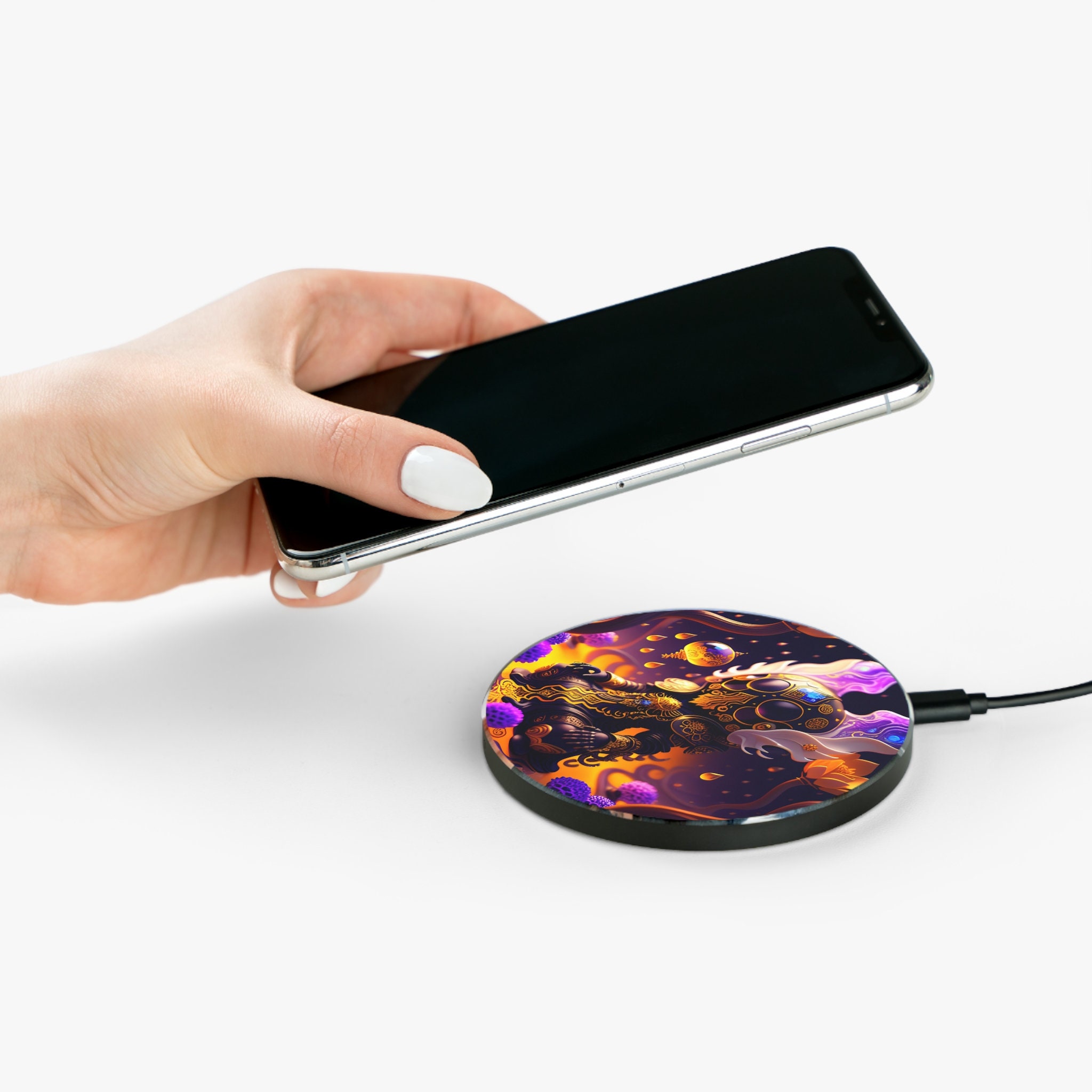 Yogi Goblin in Lotus Splendor Wireless Charger, 10W iPhone Android ...