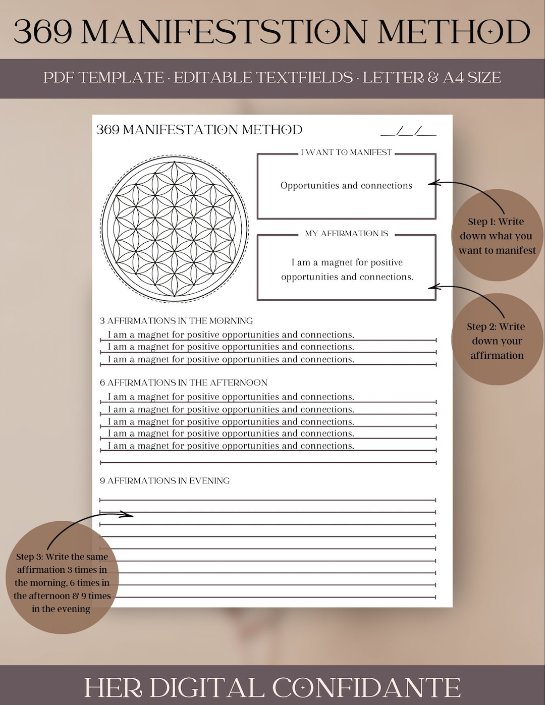 369 Manifest Journal | 369 Manifestation Journal | 369 Method | 369 ...