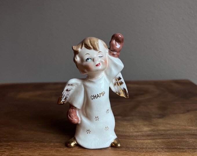 Vintage Angel Boxer 'champ', Made in Japan - Etsy