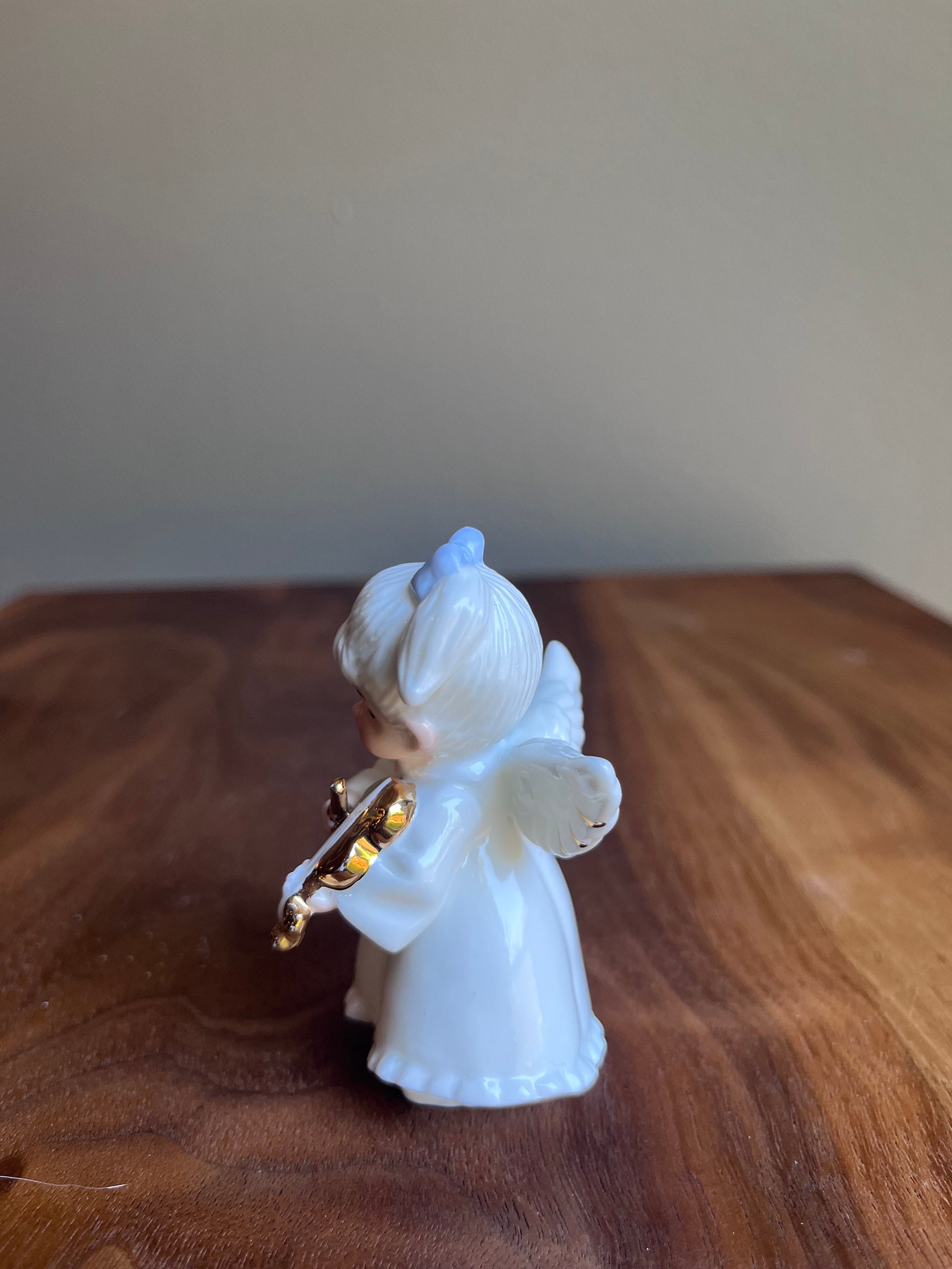Lefton Bone China Angel Playing Violin 10948 Lefton Angel - Etsy